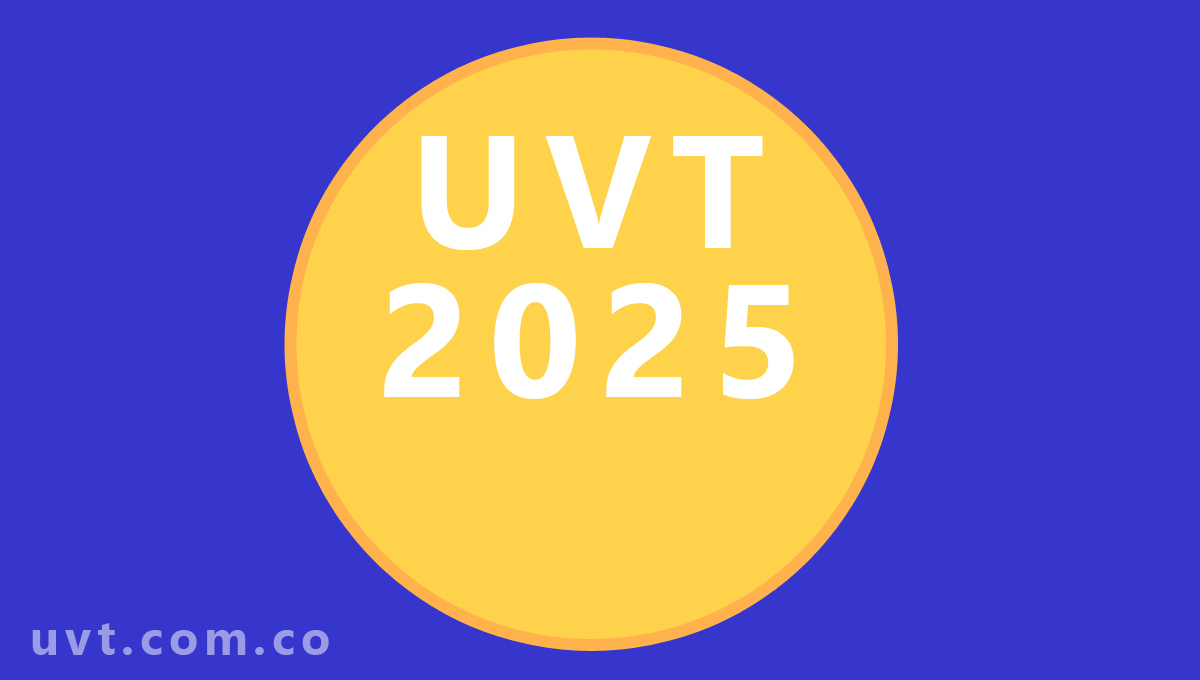 Valor UVT 2025 - UVT en Colombia